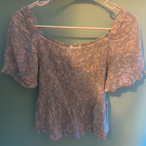 Tops | Light Blue Small Blouse | Poshmark